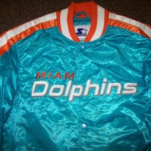 STARTER Fall 2019 | Jackets & Coats | Miami Dolphins Starter Snap Down ...